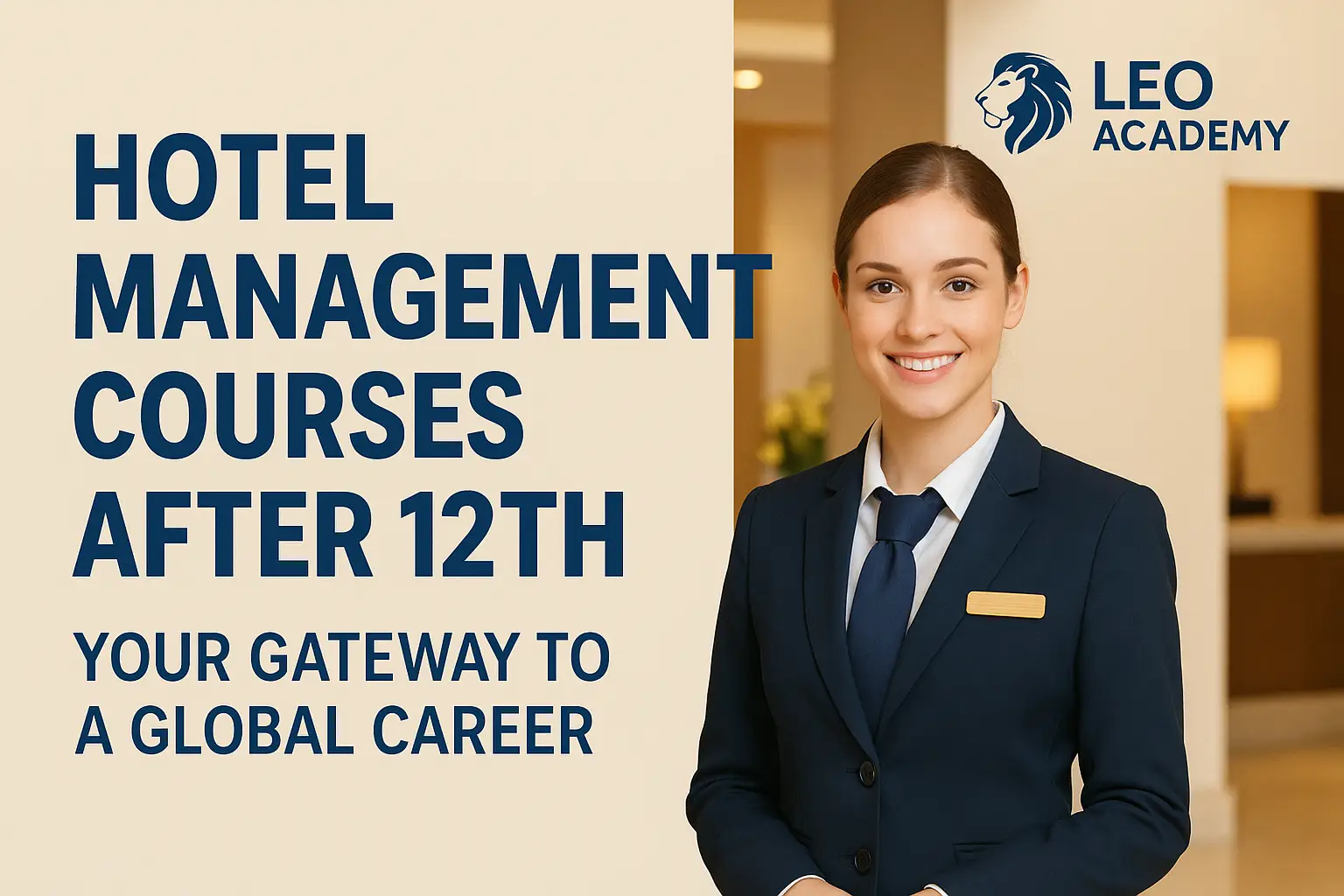 Hotel Management Courses After 12th at Leo Academy | Career & Salary